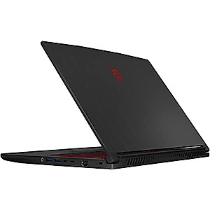 2021 MSI GF65 Gaming Laptop, 15.6" FHD 144Hz IPS Display, Intel Six-Core i5-10500H Processor, NVIDIA GeForce RTX 3060 GDDR6, 16GB RAM, 1TB PCIe NVMe SSD, WiFi 6, Backlit KB, HDMI, Windows 10, Black