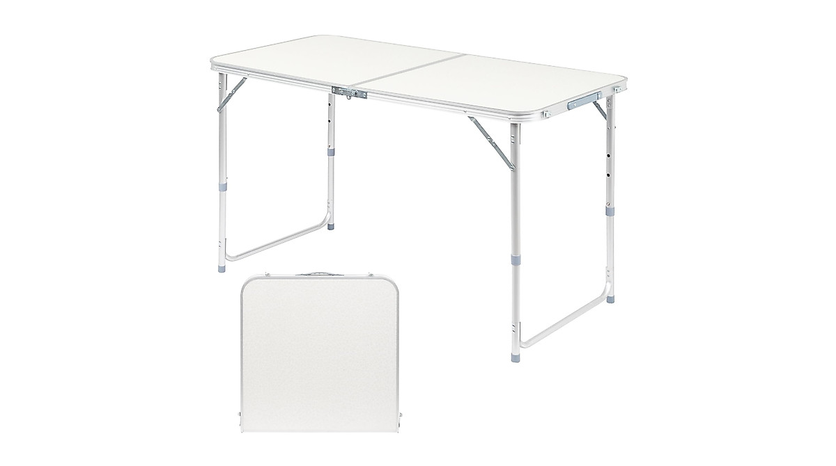 Outvita 4ft Folding Camping Table - Durable & Portable