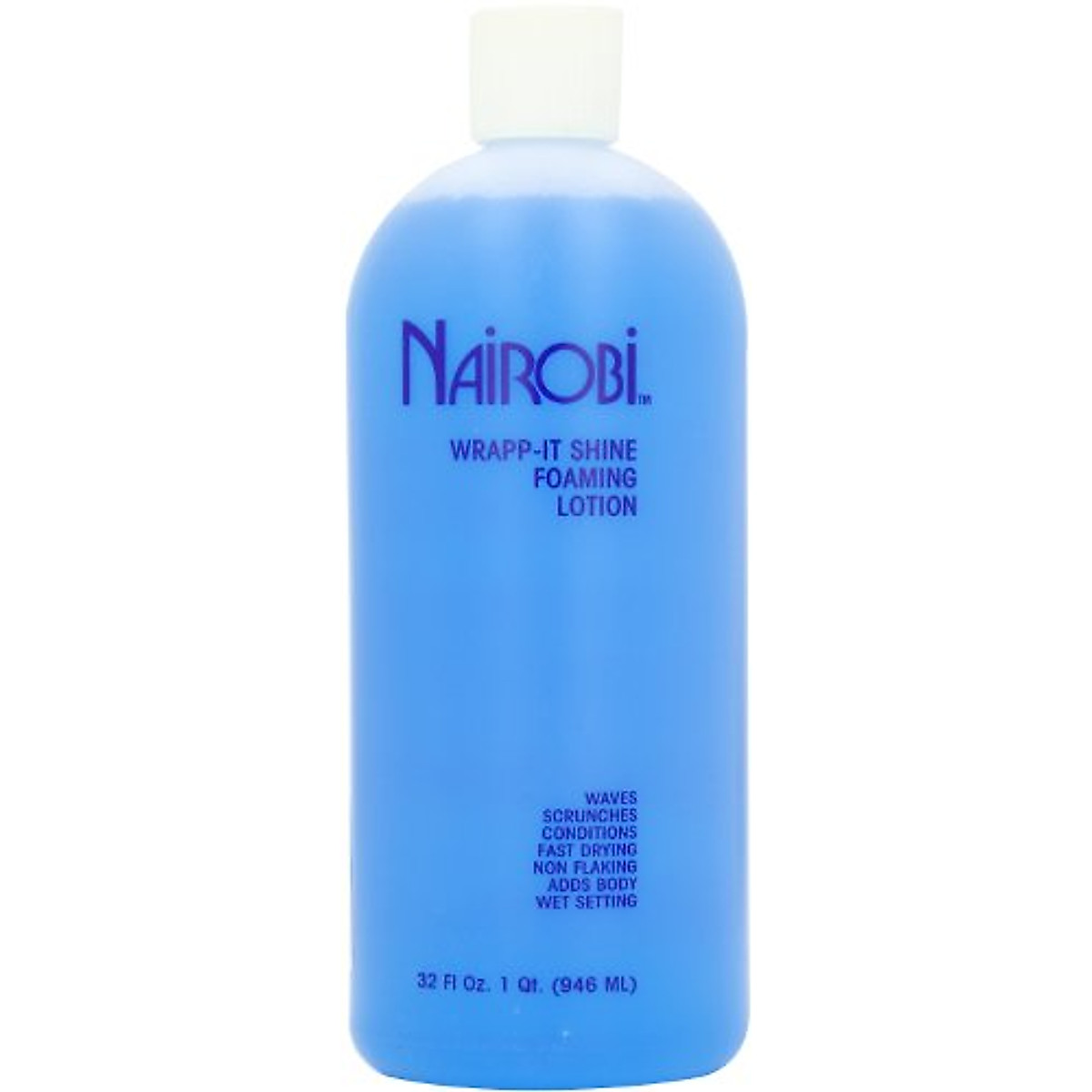 Nairobi Wrapp It Shine Foaming Lotion for Unisex, 32 Ounce