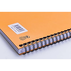 Rhodia Efficient Meeting Notebook, Black 8.25" x 6.25"