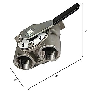 AFWFilters AIS10-25SXT AFW Air Injection Iron, Sulfur, and Manganese Removal Oxidizing Water Filter, Almond Or Black