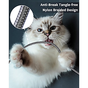 EWUONU Micro USB Cable, 2Pack 10FT Android Charger Cord Nylon Braided Sync and Fast Charging Cable for Samsung Galaxy S7 Edge S6 S5 S2 J7 J7V J5 J3 J3V,LG K40 K20,Moto E4 E5 E6,Tablet,PS4,Xbox one