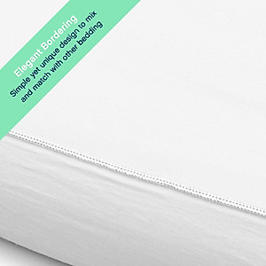 Celeep Bed Pillows (2 Pack) - Pillow Set - Hotel Quality Sleeping Pillows for Side, Stomach and Back Sleepers - Microfiber Filling - Soft and Supportive (Standard)