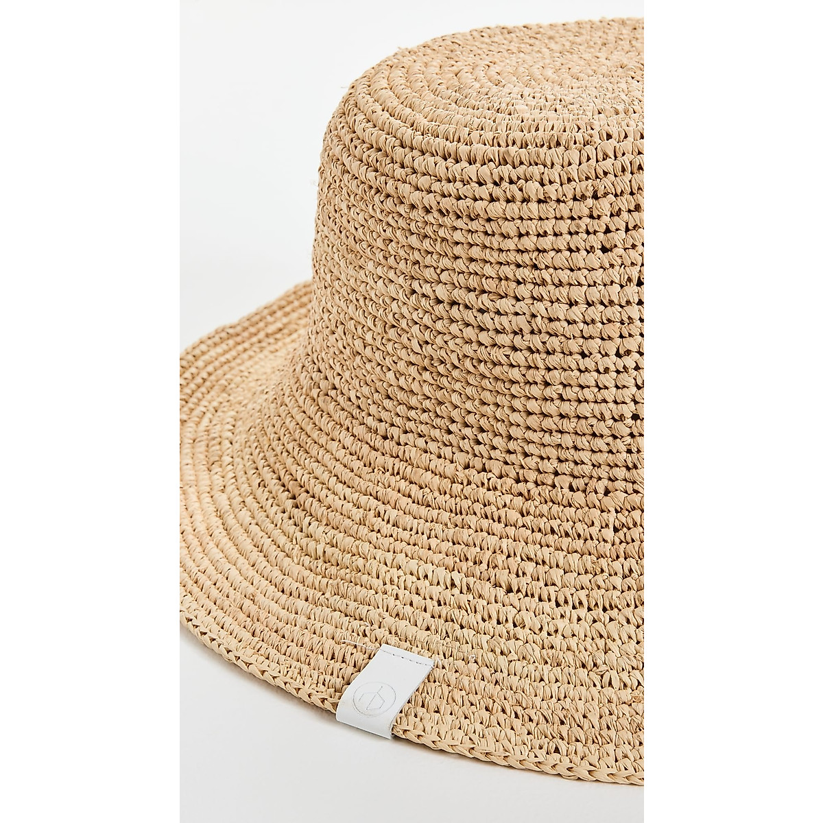 rag & bone Women's Jade Rollable Hat, Natural, Tan, M-L