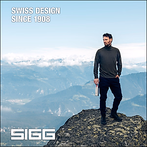 SIGG - Thermo Flask Hot & Cold ONE - Insulated Water Bottle - Tea Filter - Leakproof - BPA-Free - Stainless Steel - 17Oz