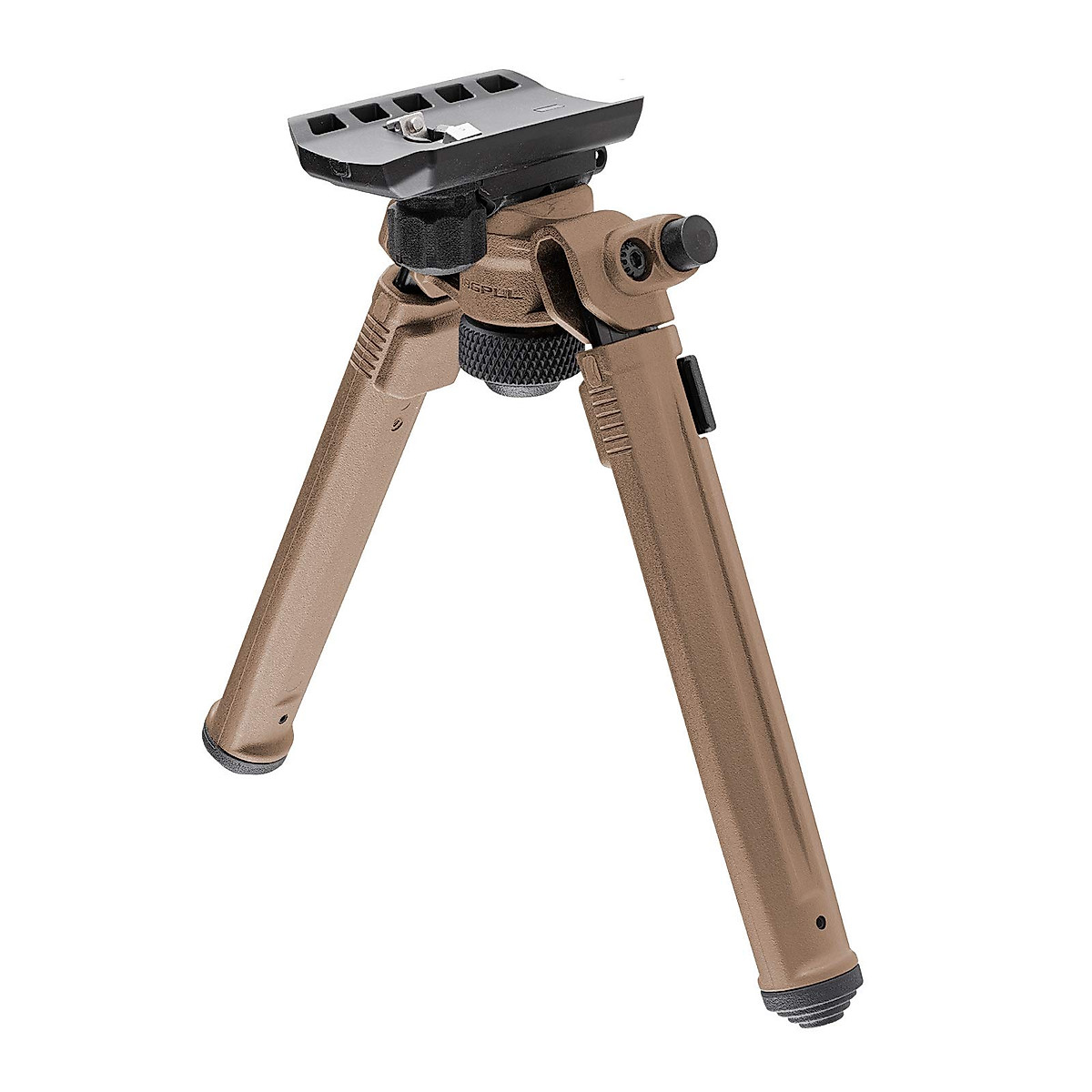Magpul Rifle Bipod Gun Rest for Hunting and Shooting, Sling Stud QD, Flat Dark Earth