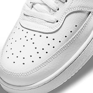 Nike Women's Low-Top Sneakers Gymnastics Shoes, White Metallic Silver, 8.5