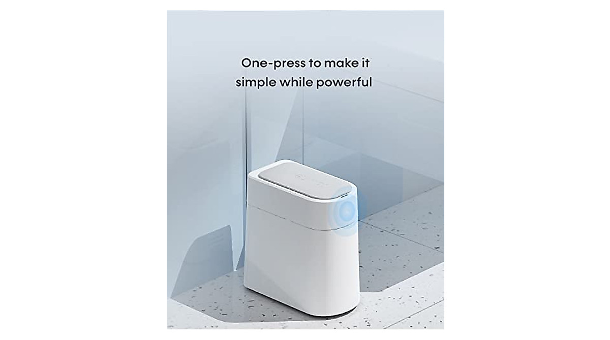 TOWNEW T3 Slim Smart Trash Can - Hands-Free & Self-Sealing