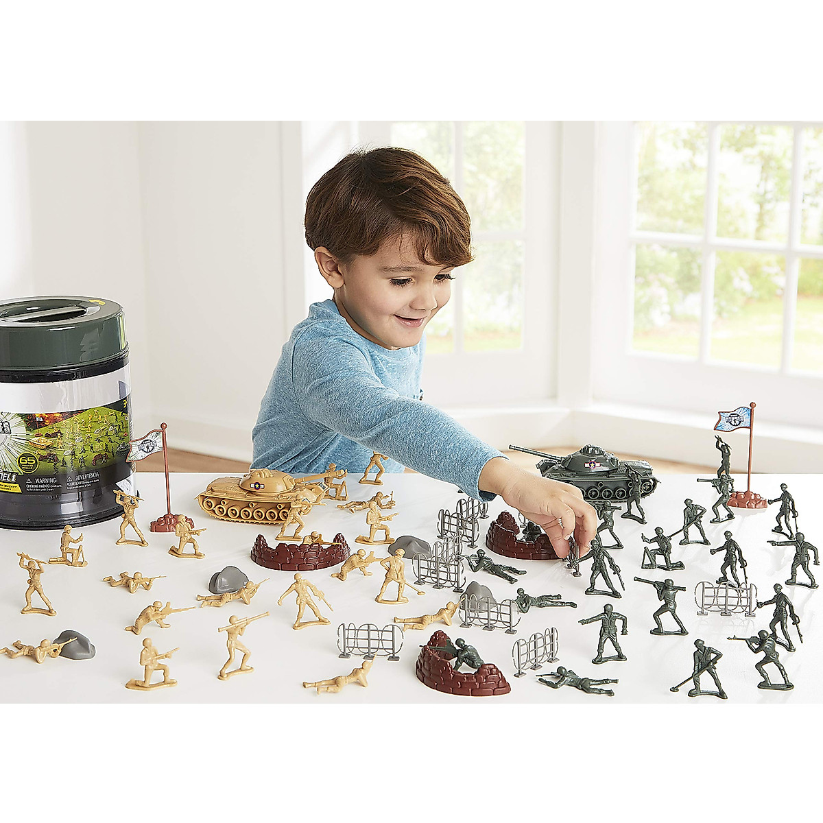 True Heroes Military Forces Bucket, Multicolor, AD20162