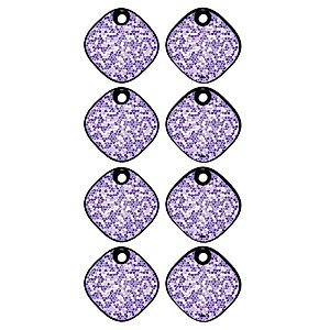 MightySkins Skin Compatible with Samsung Galaxy SmartTag (4 Pack) - Stained Glass | Protective, Durable, and Unique Vinyl Decal wrap Cover | Easy to Apply, Remove, and Change Styles | Made in The USA
