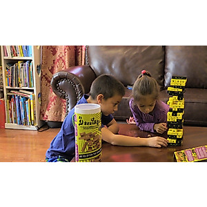 BuzzBlocks an Advanced Twist to The Classic Wooden Stacking Game, Top Educational Toy Building Set for Kids, 54 Pieces with #1 Superior Bundle & Premium Packaging, 1 or More Players Ages 6 and Up