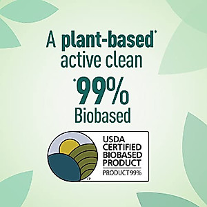 Amazon Brand - Presto! 99% Biobased Concentrated Liquid Laundry Detergent, Fragrance Free, 79.5 Oz, 106 Count