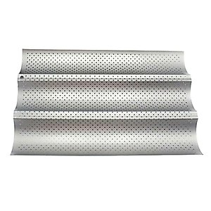 Bread Box for Kitchen 1pcs Hot Carbon Steel French Bread Baking Tray For Baguette Bake Mold Pan Diy Bread Mold Baking And Pastry Tool Cake Mold Farmhouse Bread Box