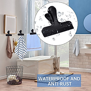 12 Pack Stainless Steel Chip Bag Clips,Chip Clips 3 Inch Wide,Metal Food Bag Clips Heavy Duty,Round Edge Air Tight Seal Grips on Coffee Food Bread Bags,Food Clips for Office Kitchen Home (Silver)