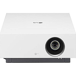 LG HU810PW 4K UHD CineBeam Smart Laser Projector with 300" Display Bundle with 120 inch Minolta 16:9 Indoor-Outdoor Screen