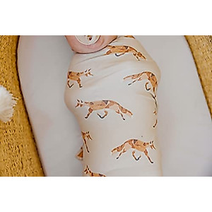 Copper Pearl Large Premium Knit Baby Swaddle Receiving Blanket Swift