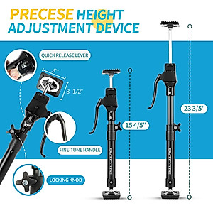 OUTIMATE Third Hand Support Pole Heavy Duty, Cabinet Jacks for Installing Cabinets with 200 LBS Capacity and Expand from 15-4/5 to 23-3/5 IN, 2-PC