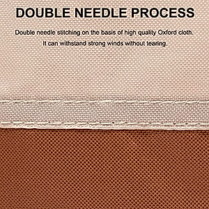 CHENGWEI Outdoor Swing Cover 3 Triple Seater Waterproof Patio Swing Canopy Cover,Porch Swing Covers Replacement Hammock Cover 2 Seater Garden Furniture Swing Chair Protector Cover(86"*48"*67")