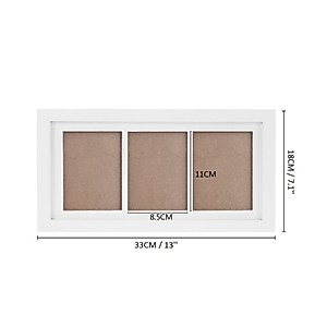 Baby Handprint & Footprint Picture Frame Kit, Pure Vie Gorgeous Keepsake Frame with Clay Imprint Kit - Memorable Keepsakes Gift for New Born Baby Shower or Christening Gift, Toddlers Birthday Presents