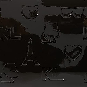 Karl Lagerfeld Paris Women's Wrislet Handbag, Black Maybelle, One Size