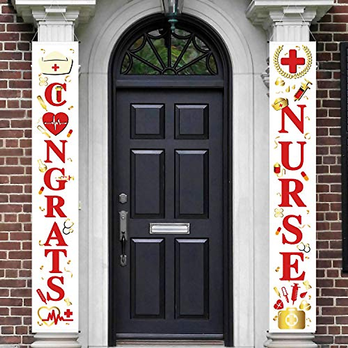 Nurse Graduation Banner Set - Celebrate RN Achievements | Blulu