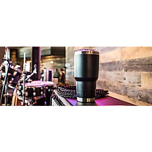 YETI Rambler 30 oz Tumbler Retired Colors, Stainless Steel, Vacuum Insulated with MagSlider Lid, Offshore Blue