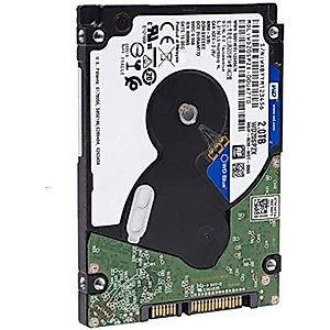WD Blue 2TB Mobile Hard Disk Drive - 5400 RPM SATA 6 Gb/s 128MB Cache 2.5 Inch 7mm - WD20SPZX WD Recertified (Renewed)