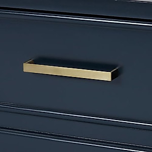 ARIEL Stafford 36" Grey Bathroom Vanity, 1.5" Edge Carrara White Quartz Countertop & Splash, Left Oval Sink, 2 Soft Closing Doors, 5 Full Extension Dovetail Drawers, Brushed Nickel