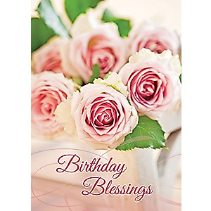 Fragrant Bouquets - Birthday Greeting Cards - NIV Scripture - (Box of 12)