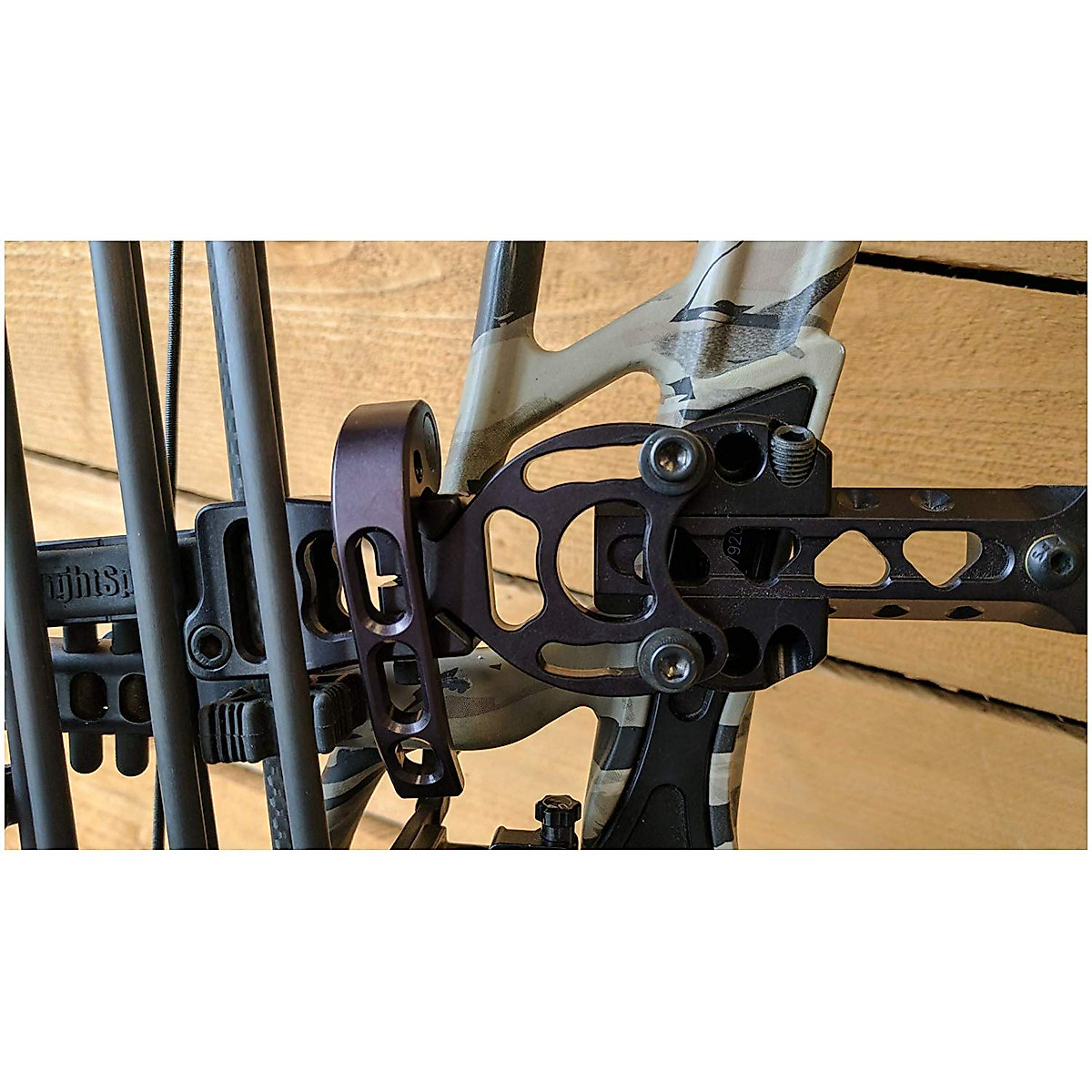 Tightspot Hunting Shooting Archery Crossbow Quiver Accessory XL Mounting Bracket, One Size, Black