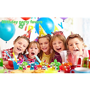 30 Packs Funny Summer Present Unique Mini Turtle Assorted fidgets Bubble Toys for Kids Children Classroom Students Gifts from Teacher,Birthday Party Favors