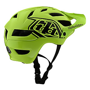Troy Lee Designs A1 Drone Helmet - Adult Drone Glo Green, X-Small
