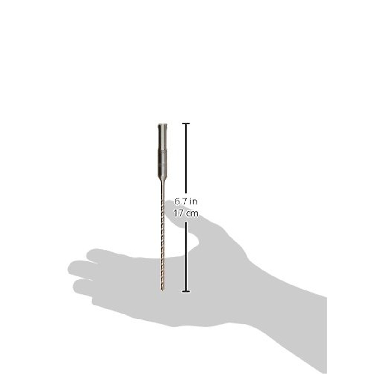 DEWALT DW5401 5/32-by-4-1/2-Inch x 6-1/2-Inch Rock Carbide SDS Plus Hammer Bit,Silver