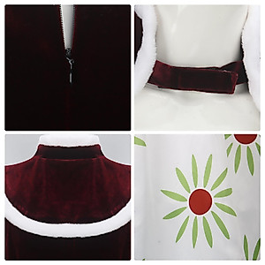 FOGHORN Haunted Mansion Costume Sally Slater Dress Women Girls Tightrope Walker Cosplay Costume for Halloween (L)