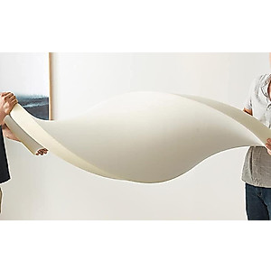 Leather Thick Not-Slip Chair Pads,Memory Foam Replacement Mat,Soft Chair Pads with Zipper,Waterproof Removeable Square Durable Seat Cushions for Sofa Dining Chair Office Home