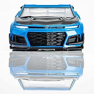 AFX/Racemasters 2021 Camaro ZL1- Rapid Blue AFX22079 HO Slot Racing Cars