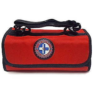 Be Smart Get Prepared 73-Piece Coach’s and Team Sports First Aid Kit in Roll up Bag: Clean, Treat, Protect Cuts, Scrapes. Home, Office, Car, School, Travel, Hunting, Outdoor, Camping, FSA HSA