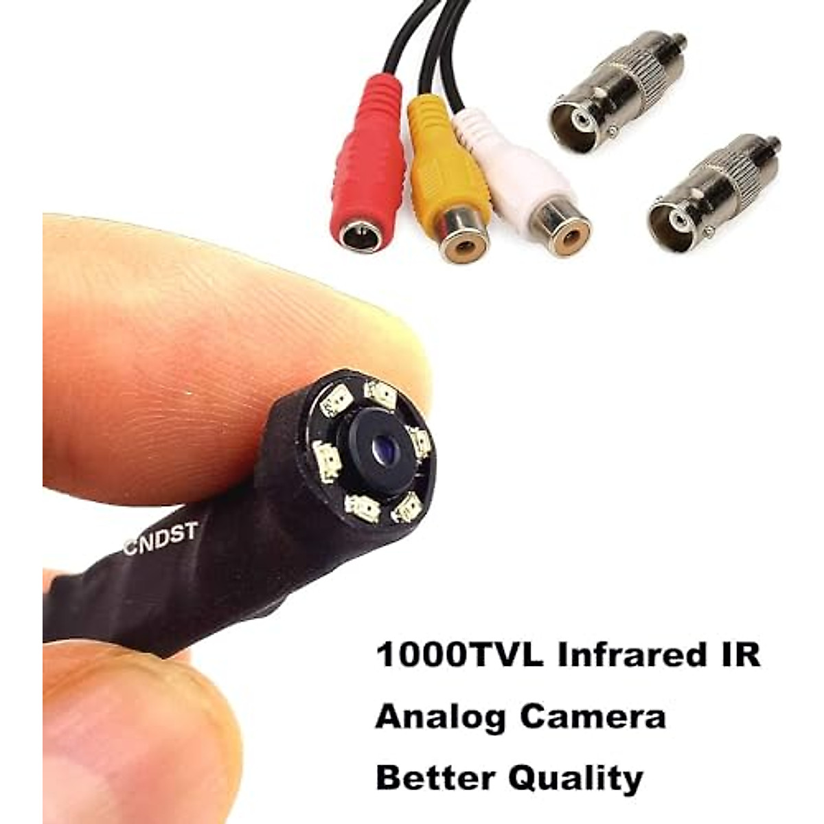 CCTV Hd Mini Pinhole Security Camera 90degree 1000tvl 6PCS Infrared IR LEDs Night Vision Pipe Snake Hidden Mini CCTV Surveillance Camera for Indoor use