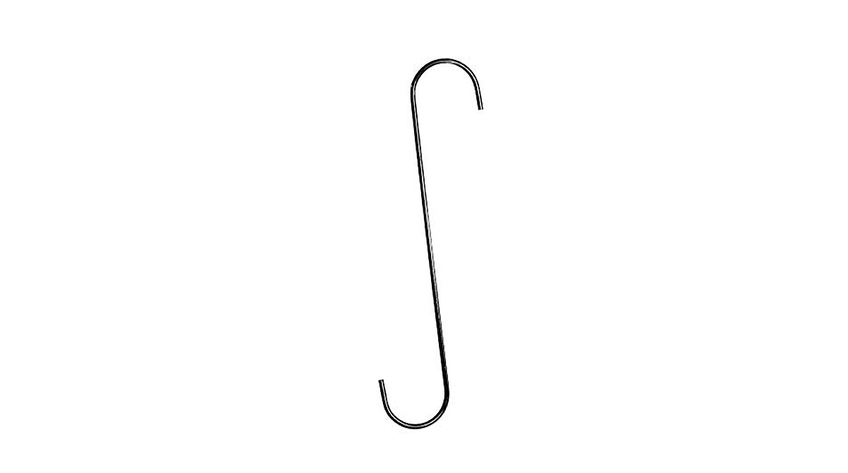 Glamos Heavy Duty 12-Inch Galvanized Extension Hooks 25-Pack