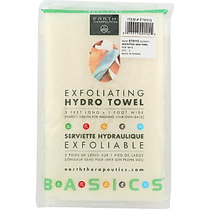 Earth Therapeutics Hydro Exfoliating Towel, 1 each (Pack of 2)