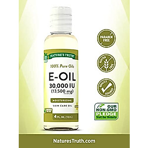 Nature's Truth Vitamin E Oil Liquid, 4 Fluid Ounce (Pack of 3)