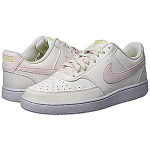 Nike Womens Court Vision Low Sneaker Phantom/Light Soft Pink Size 8.5