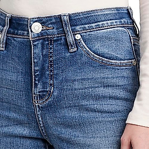 JAG Jeans Women's Eloise Mid Rise Bootcut Jeans, Mid Vintage, 12