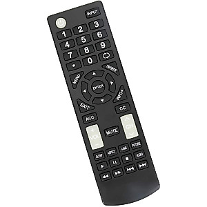 Replacement Remote Applicable for Insignia TV NS-32D220NA20 NS-43D420NA20 NS-55D420NA20 NS-39D310NA19 NS-19D310NA19 NS-24D310NA19 NS-22D510NA19 NS32D220NA20 NS43D420NA20 NS55D420NA20 NS39D310NA19