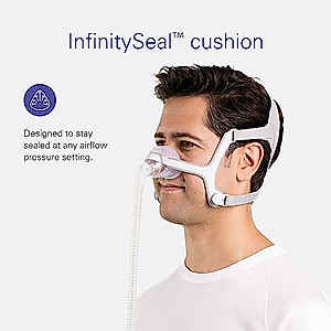 ResMed AirFit N20 Cushion - Nasal Cushion Replacement - Features InfinitySeal Design - Large