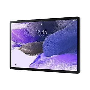 SAMSUNG Galaxy Tab S7 FE 2021 Android Tablet 12.4” Screen WiFi 256GB S Pen Included Long-Lasting Battery Powerful Performance, Mystic Black (Renewed)