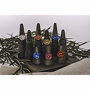 SalesOne LLC DC Comics Green Lantern Power Rings | Lantern Corps Power Rings | 9-Ring Set
