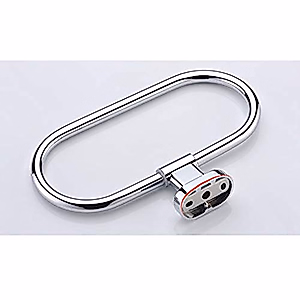 AFLHYJK All Copper Towel Rack-Bathroom Hardware Accessory Hand Towel,Wall Mounted,Oval Pedestal