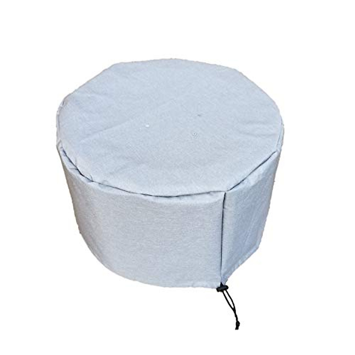 Temlock Cover Compatible with Breeo Fire PitxSeries 24 or Double Flame 24-Fits Standard or Sear Plate Model-Outdoor Water-Resistant Fire Bowl Protective Cover FPC-2400,Gray,24-inch fire pit