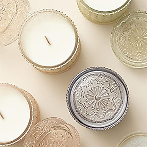 LA JOLIE MUSE Dark Berries & Bergamot Scented Candle, Large Glass Jar Candle, Candle Gift, Natural Soy Candle for Home, 90 Hours Long Burning Time, 19.4 Oz